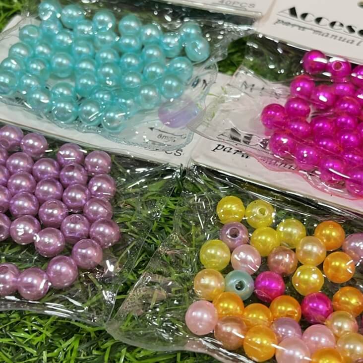 ACCESORIOS PERLA 8MM 1UND (40PCS) – Grupo Yuan Dong