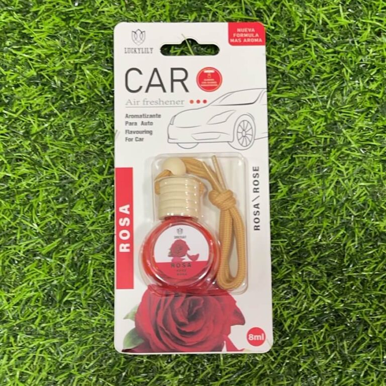 AROMATIZANTE PARA AUTO DE ROSA 8ML 1UND – Grupo Yuan Dong